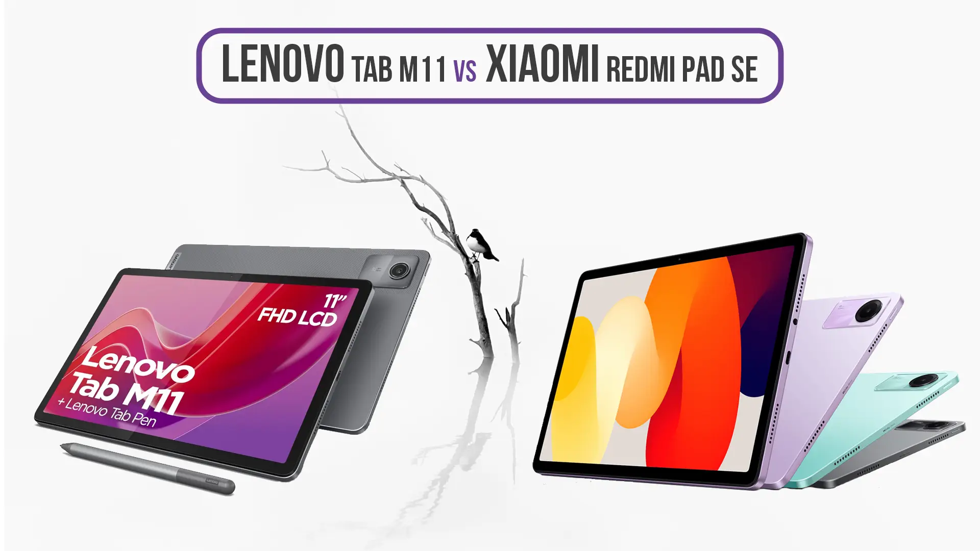 Comparativa: Lenovo Tab M11 vs. Xiaomi Redmi Pad SE