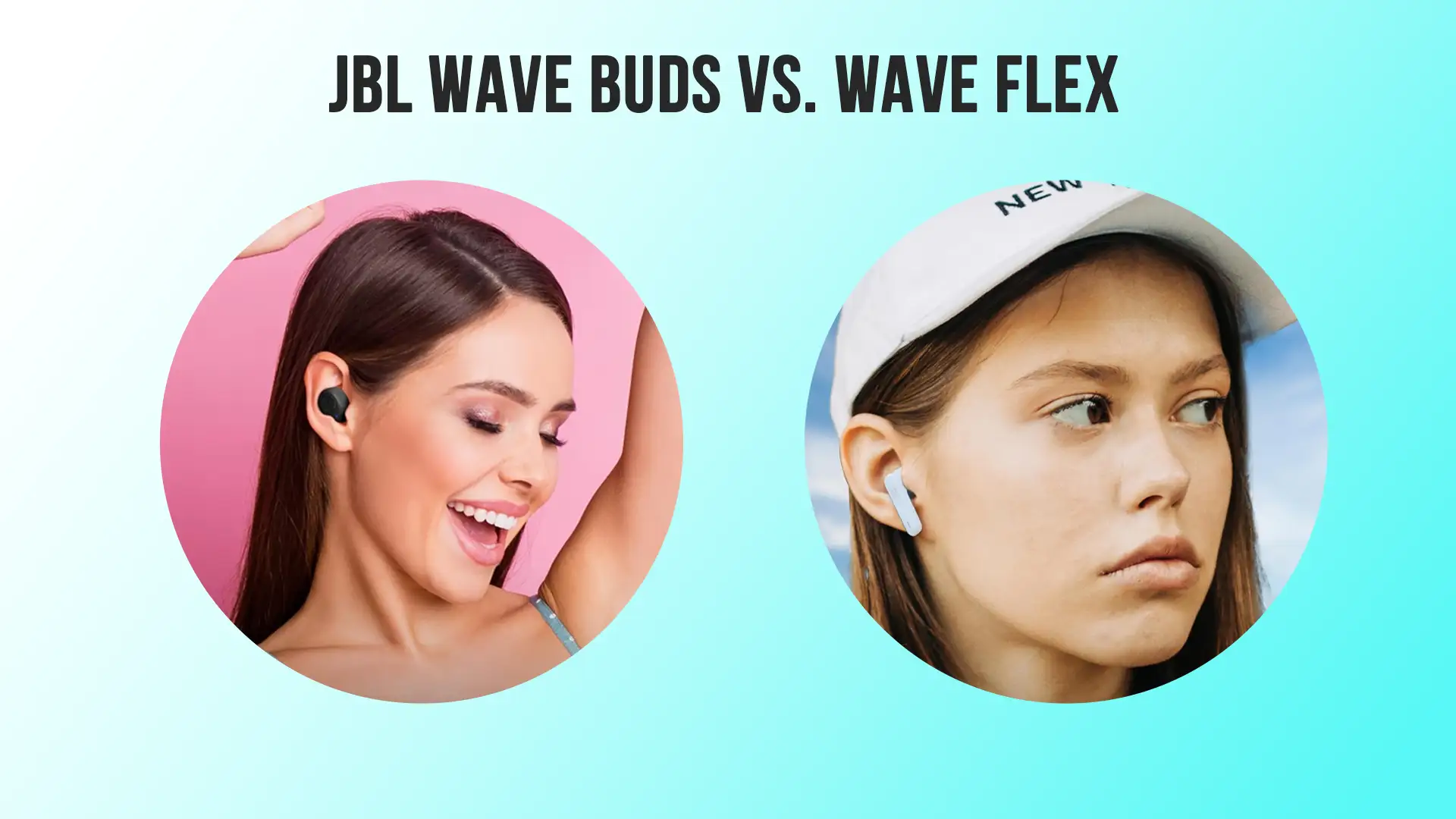 JBL Wave Buds vs. Wave Flex ¿qué auriculares son mejores?